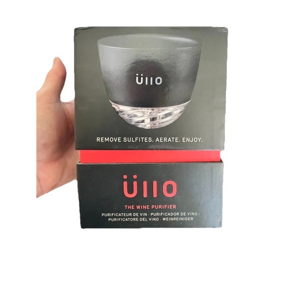 Ullo | Dining | Ullo U0 Wine Purifier And Decanter Set Remove Sulfites ...